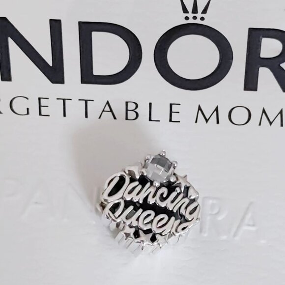 Pandora | Jewelry | Pandora Openwork Dancing Queen Charm S925 Sterling ...